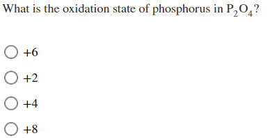 Solved What is the oxidation state of phosphorus in | Chegg.com