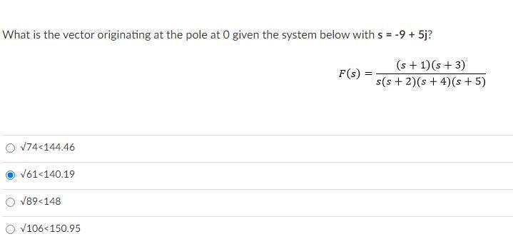 Solved Using Bode plot, what is the phase angle at w=0.5 in | Chegg.com