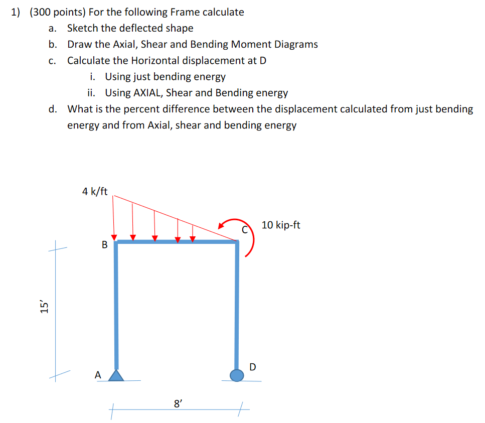 Solved FOR PROBLEMS 1-4 USE STEEL W24x62 SECTIONS. E = | Chegg.com