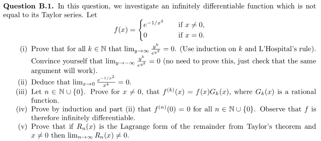 Solved I have the answers to (i) and (ii) but I don't | Chegg.com