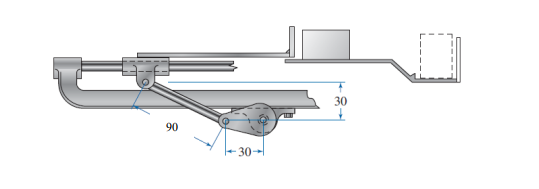 Solved Figure below shows a mechanism that is designed to | Chegg.com