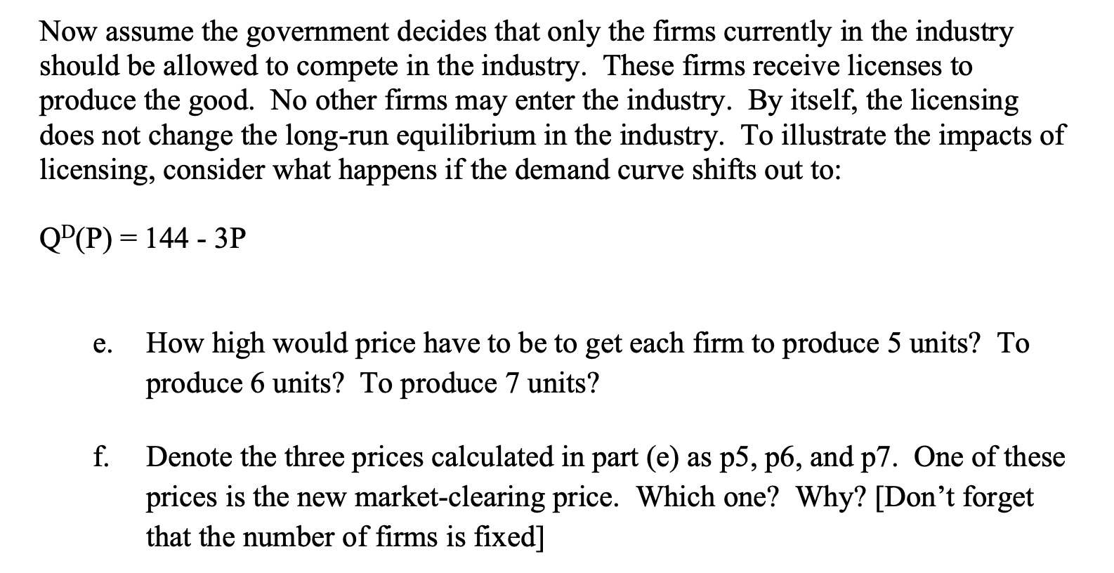 Solved A good is produced by a constant-cost industry. | Chegg.com
