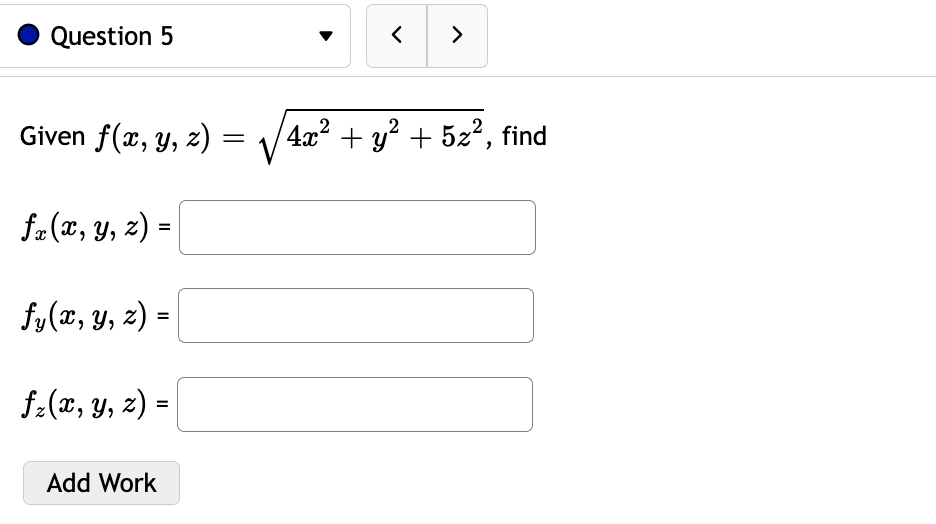 Solved Let f(x,y)=6e3xsin(2y) ∂x∂f= ∂y∂f=Given | Chegg.com