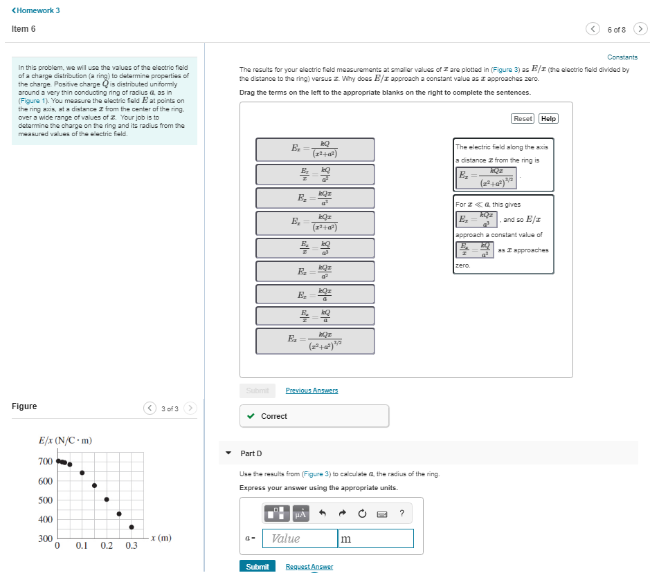 Solved Use the results from (Figure 3) to calculate a, the | Chegg.com