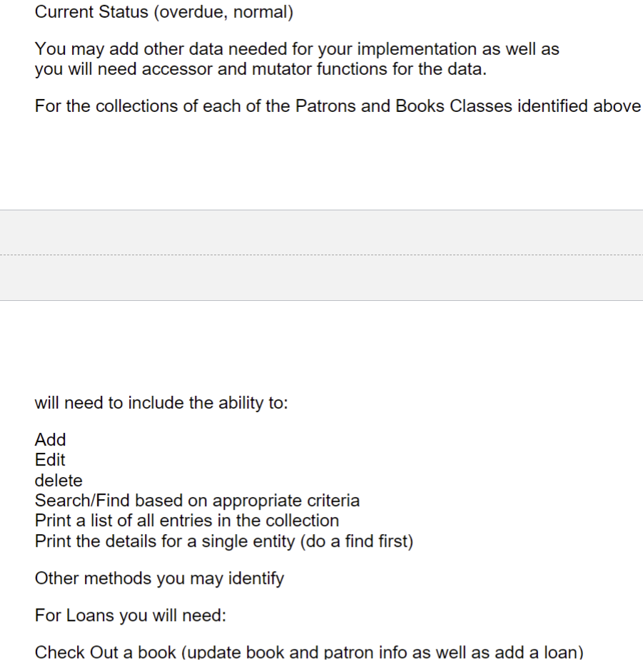 Solved For this assignment we are going to design a system | Chegg.com