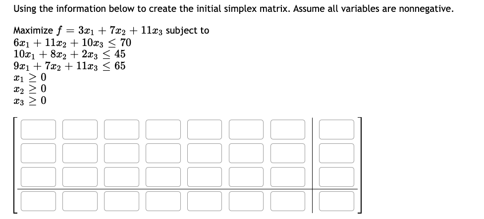 Solved Using the information below to create the initial | Chegg.com