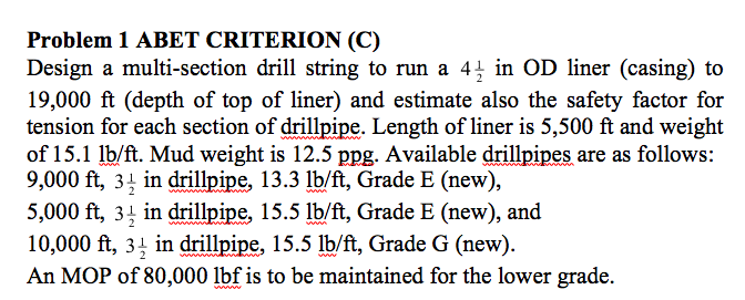 Solved Problem 1 ABET CRITERION (C) Design a multi-section | Chegg.com