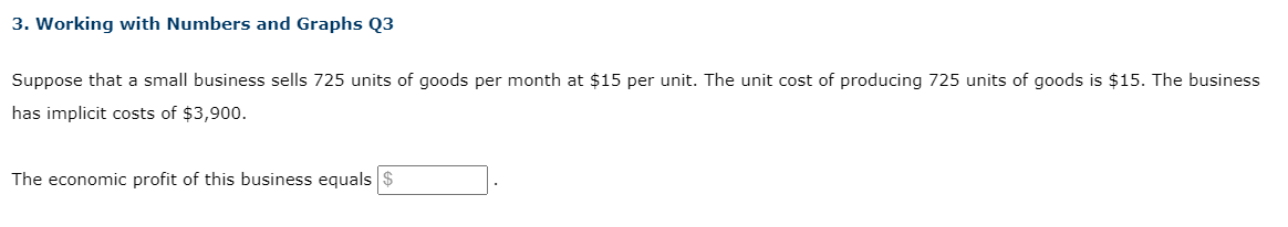 Solved 3. Working with Numbers and Graphs Q3 Suppose that a | Chegg.com