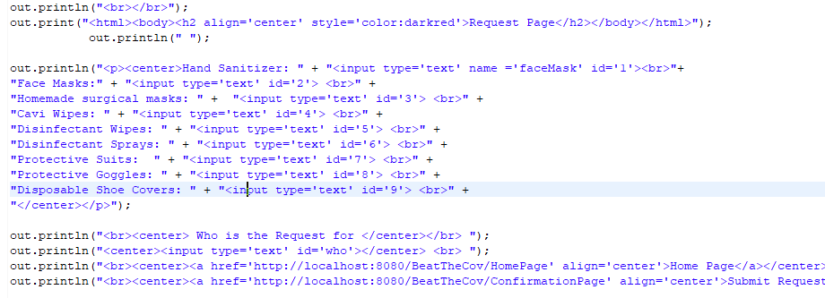 I HAVE A SERVLET WEB PAGE called | Chegg.com