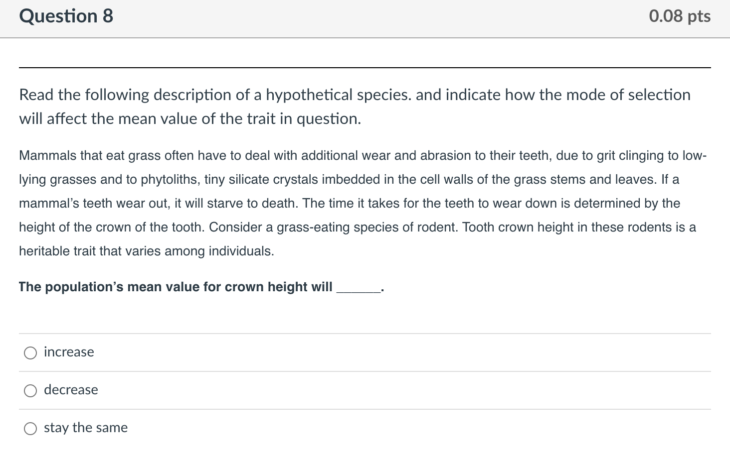 Solved Read each of the following descriptions of | Chegg.com