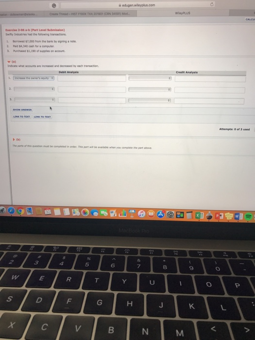 Solved ICRN 3 Exercise 2-06 a-b (Part Level Submission) | Chegg.com