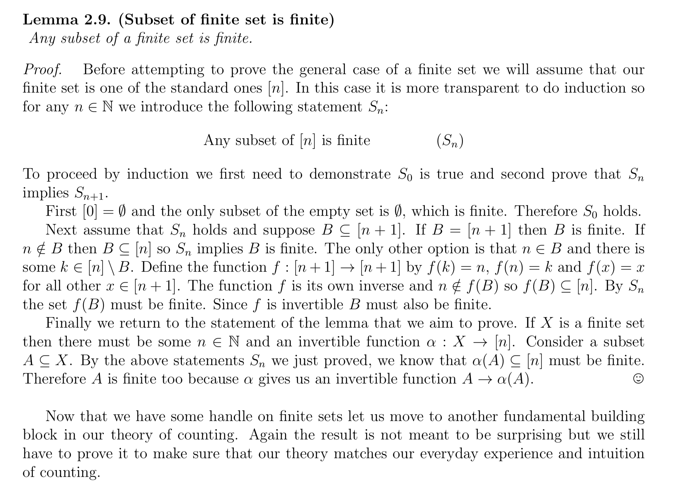 Solved For any finite set X, define Ck(X)={S∈2X:#S=k}. (a) | Chegg.com