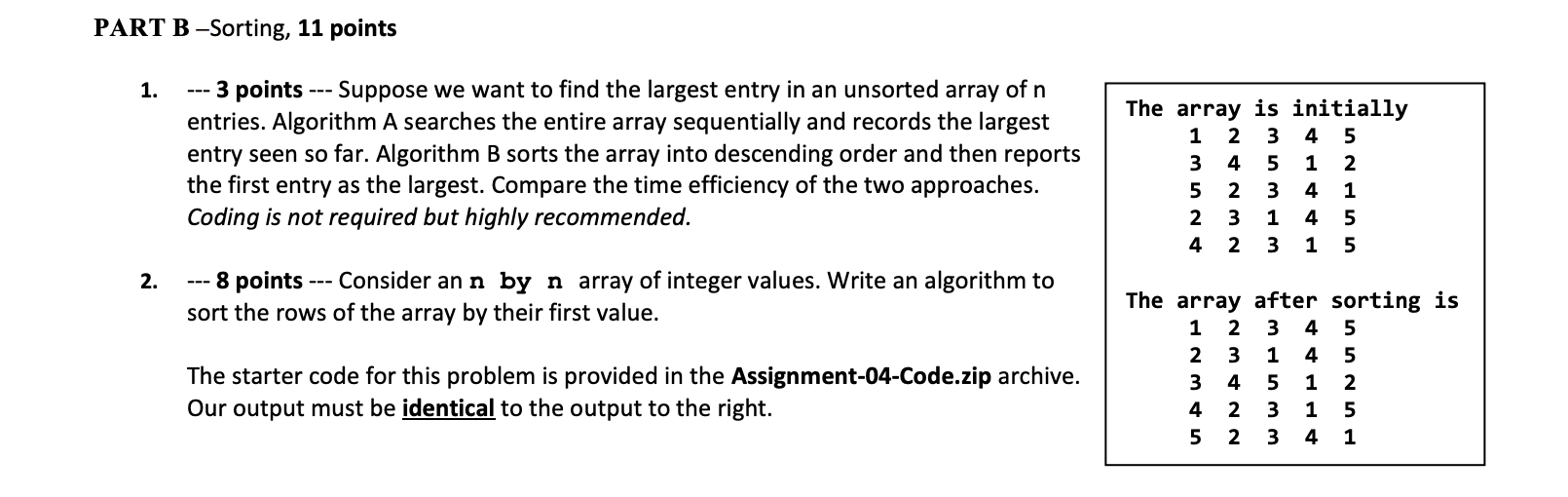PLEASE help me complete this part of the assignment | Chegg.com