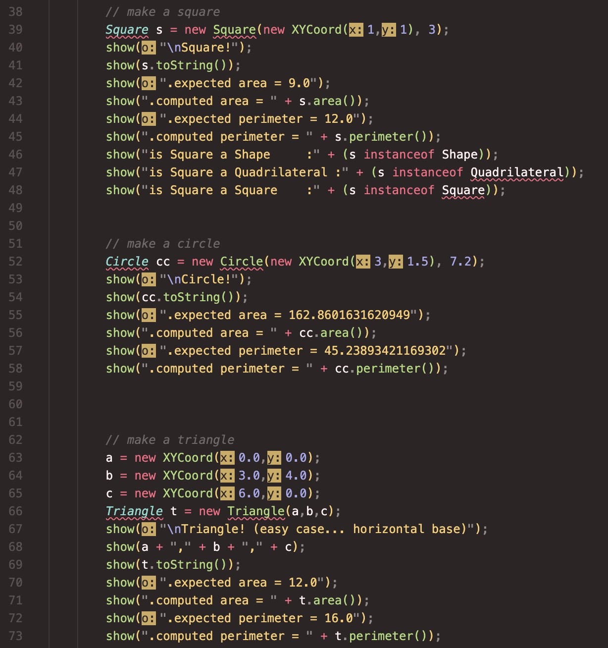 Solved Shapes In this problem, you are provided with a Shape | Chegg.com