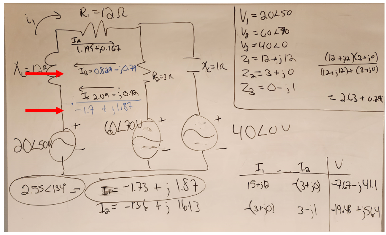 Solved Can you show how to calculate the current in a mesh | Chegg.com