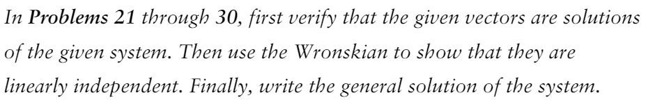 Solved In Problems 21 through 30, first verify that the | Chegg.com