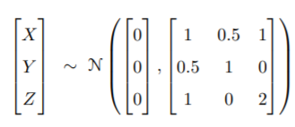 Solved Suppose that [X Y Z]^T is a multivariate Normal | Chegg.com