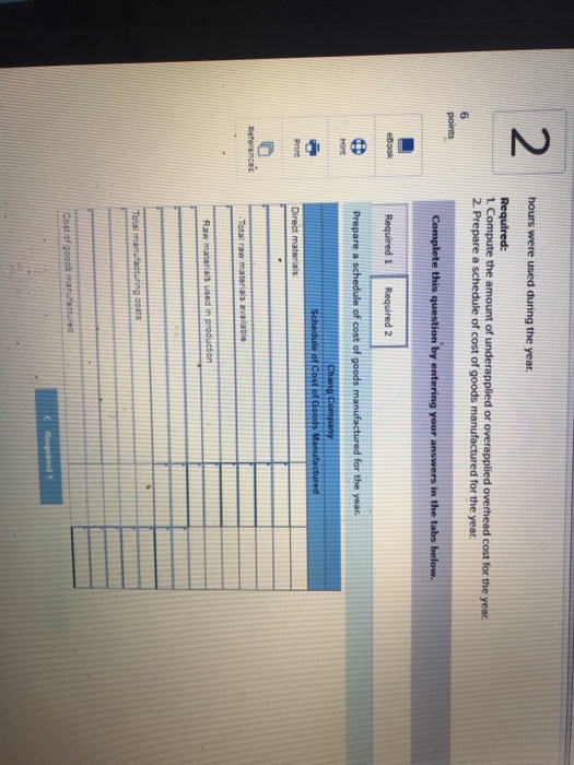 Solved Exercise 3-7 Applying Overhead: Cost of Goods | Chegg.com
