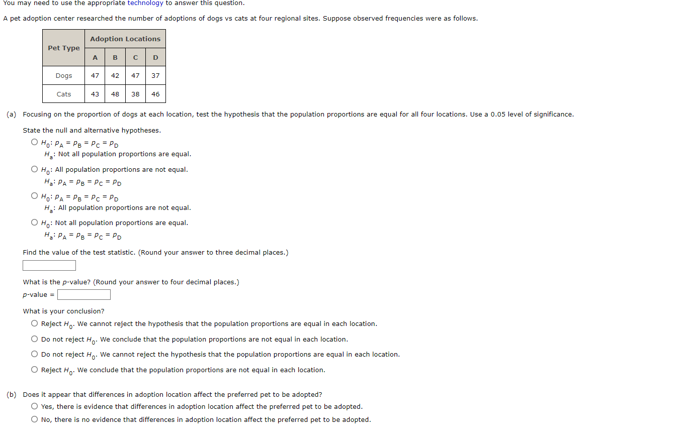 Solved You may need to use the appropriate technology to | Chegg.com