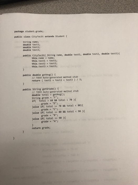 java . professor did almost 50% of the homework, | Chegg.com