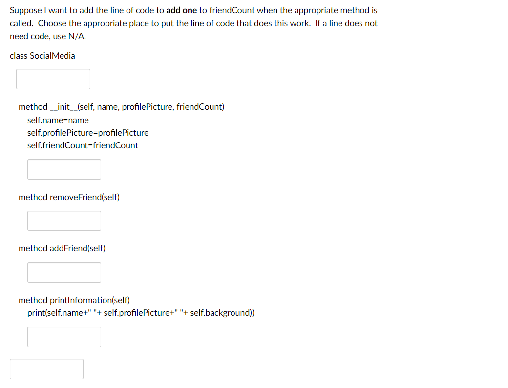 Solved Suppose I want to add the line of code to add one to | Chegg.com