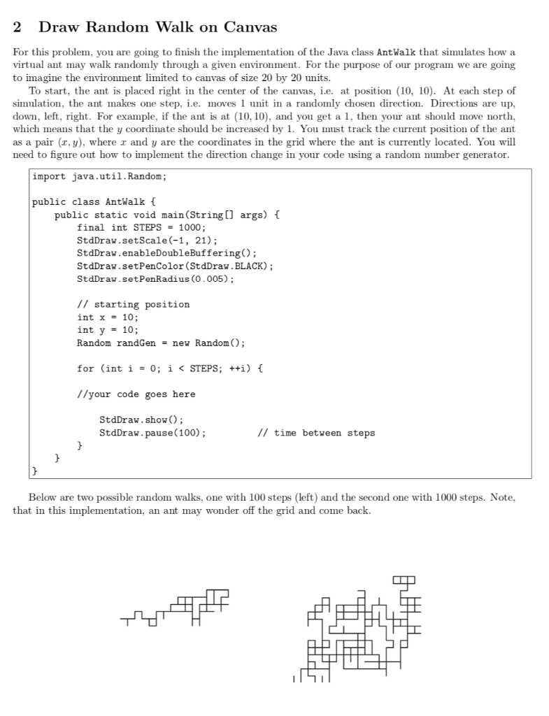Solved For this problem, you are going to finish the | Chegg.com