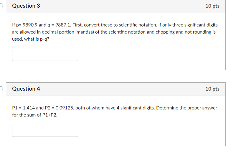 Solved Question 1 10 pts 4019 and 4019.0 Have the same | Chegg.com
