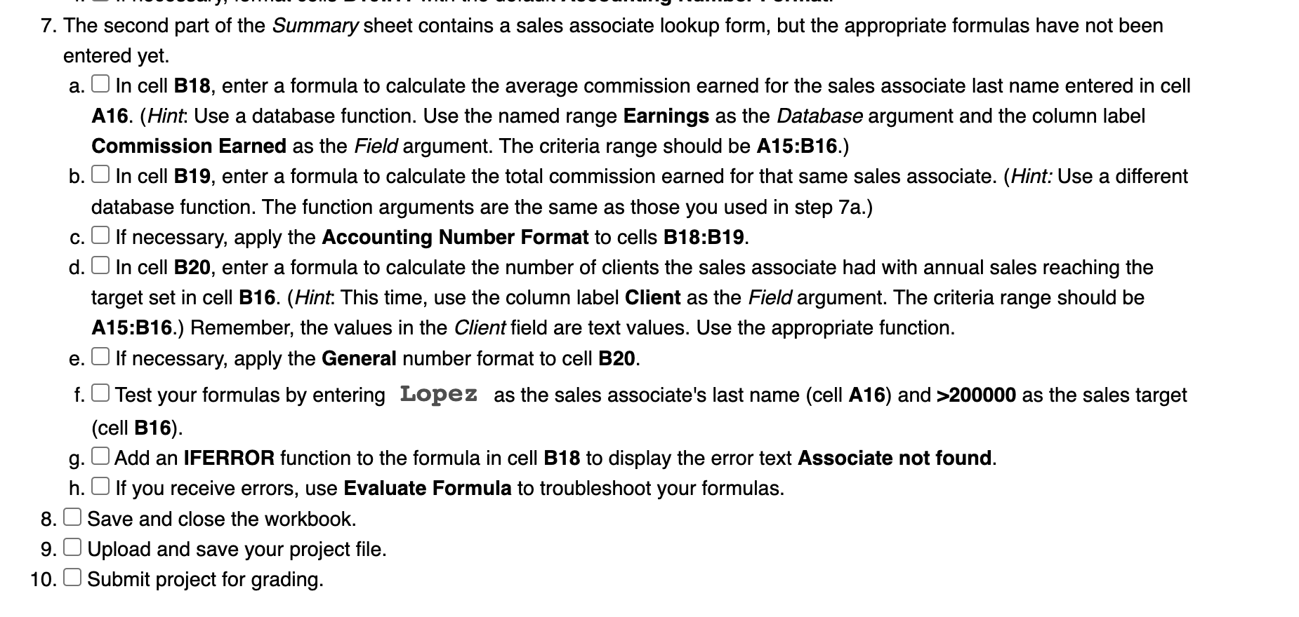 1. Open the start file EX2019-Challenge Yourself-6-3. | Chegg.com