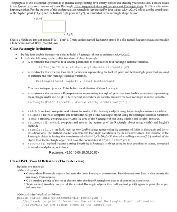 Solved The Purpose Of This Assignment Problem Is To Practice
