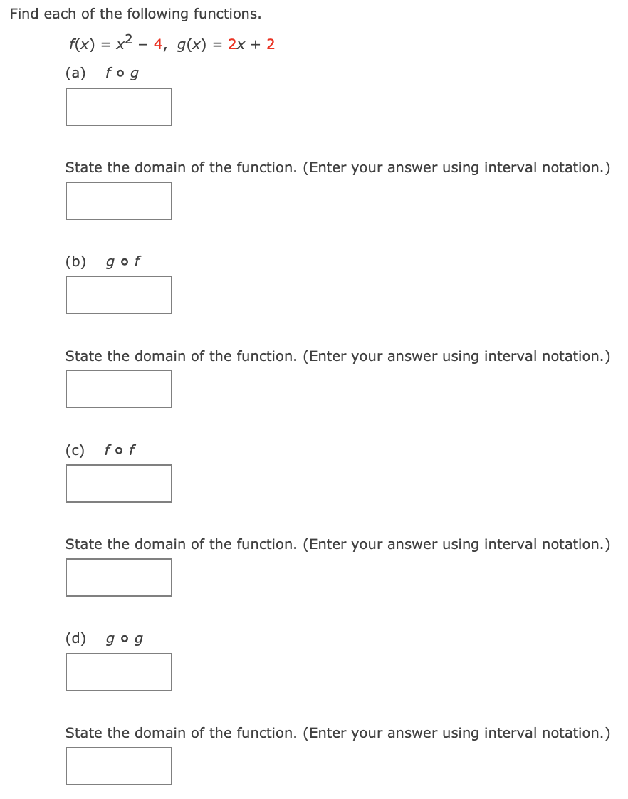 Solved Find each of the following | Chegg.com