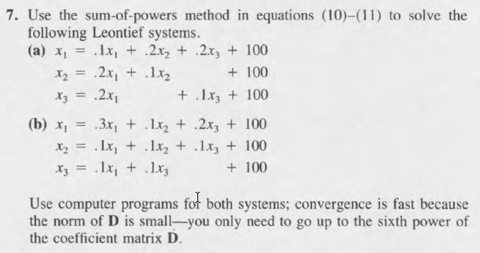 Solved Use the iteration method in equation (14) to solve | Chegg.com