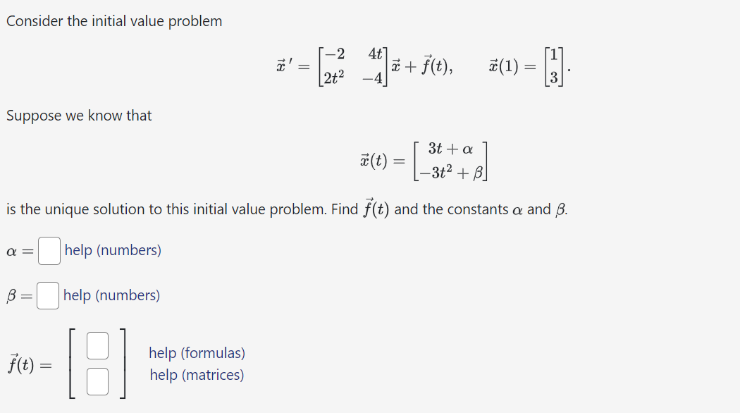Solved Consider the initial value problem | Chegg.com