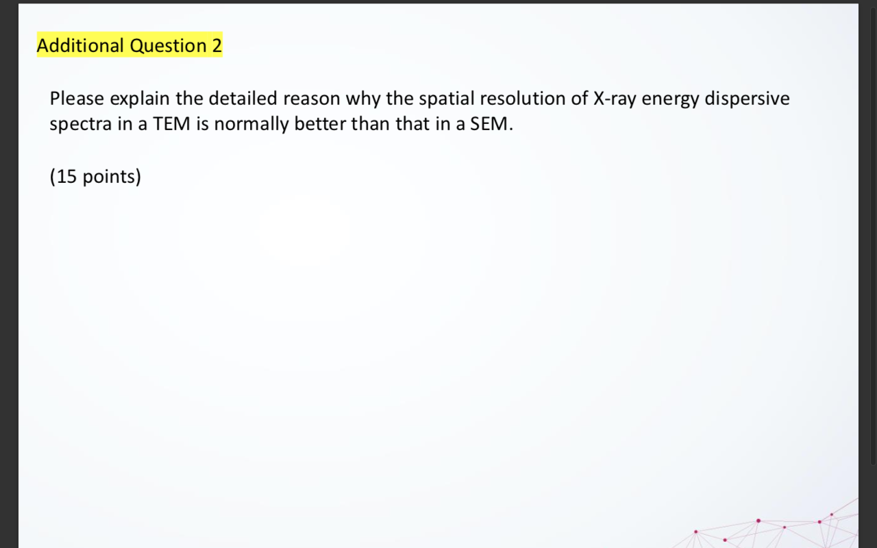 Solved Additional Question 2 Please explain the detailed | Chegg.com