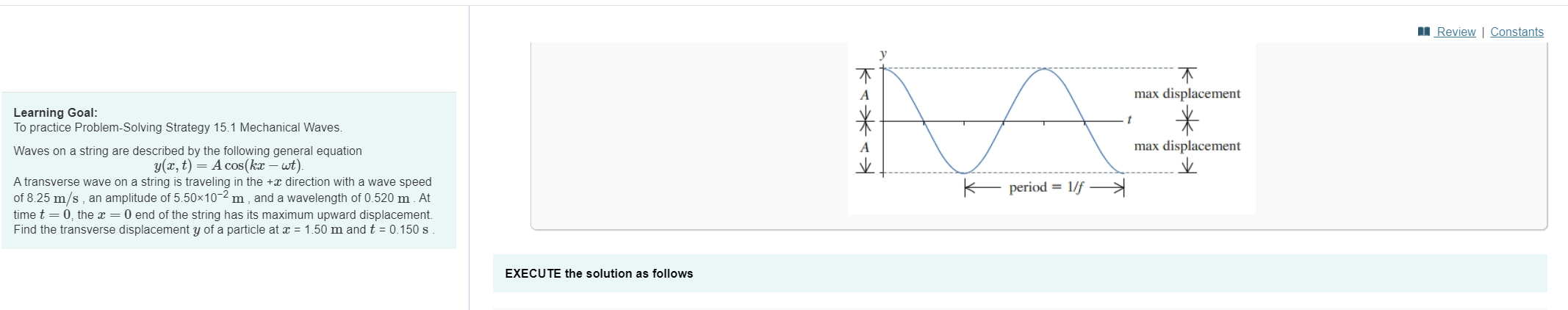 Solved Learning Goal: To practice Problem-Solving Strategy | Chegg.com