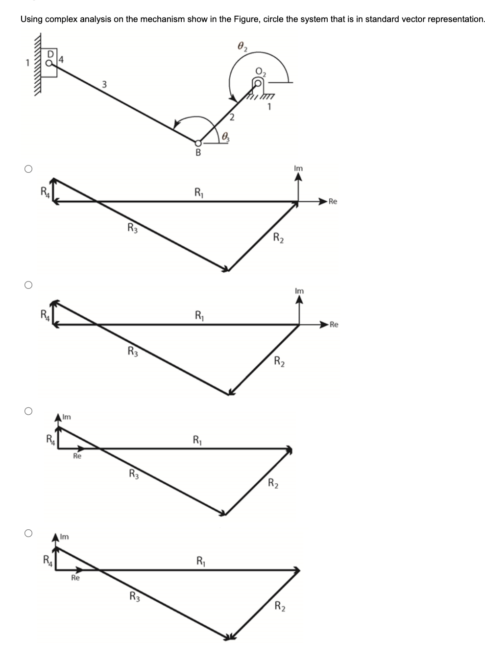 Solved Using complex analysis on the mechanism show in the | Chegg.com