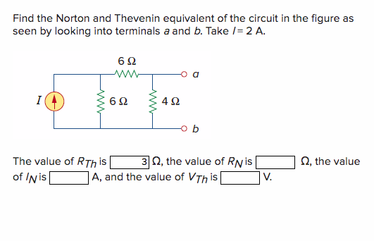 Solved Find the Norton and Thevenin equivalent of the | Chegg.com