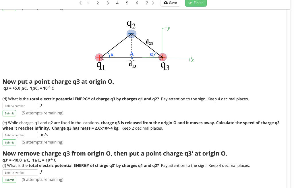 Solved Electric Potential - 3 Point Charges on a Triangle | Chegg.com Solved Electric Potential - 3 Point Charges on a Triangle | Chegg.com
