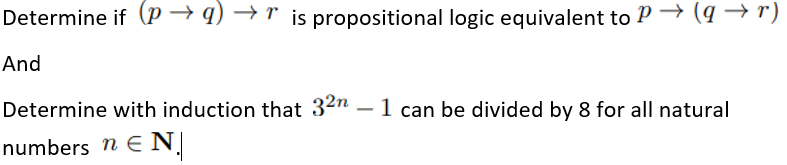 Solved Determine If P 9 R Is Propositional Logic