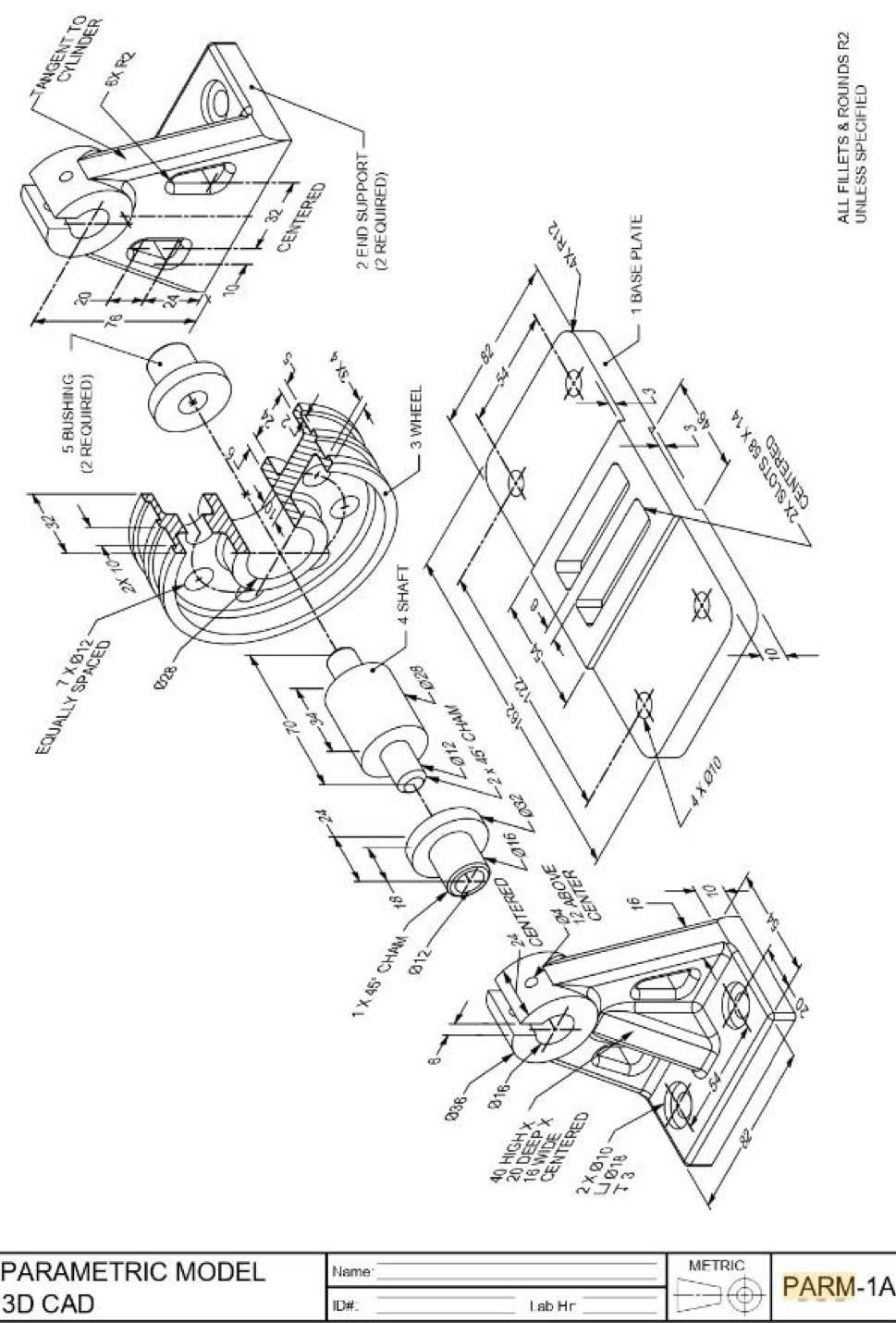 (75 points) From PARM-1A in the back of the | Chegg.com
