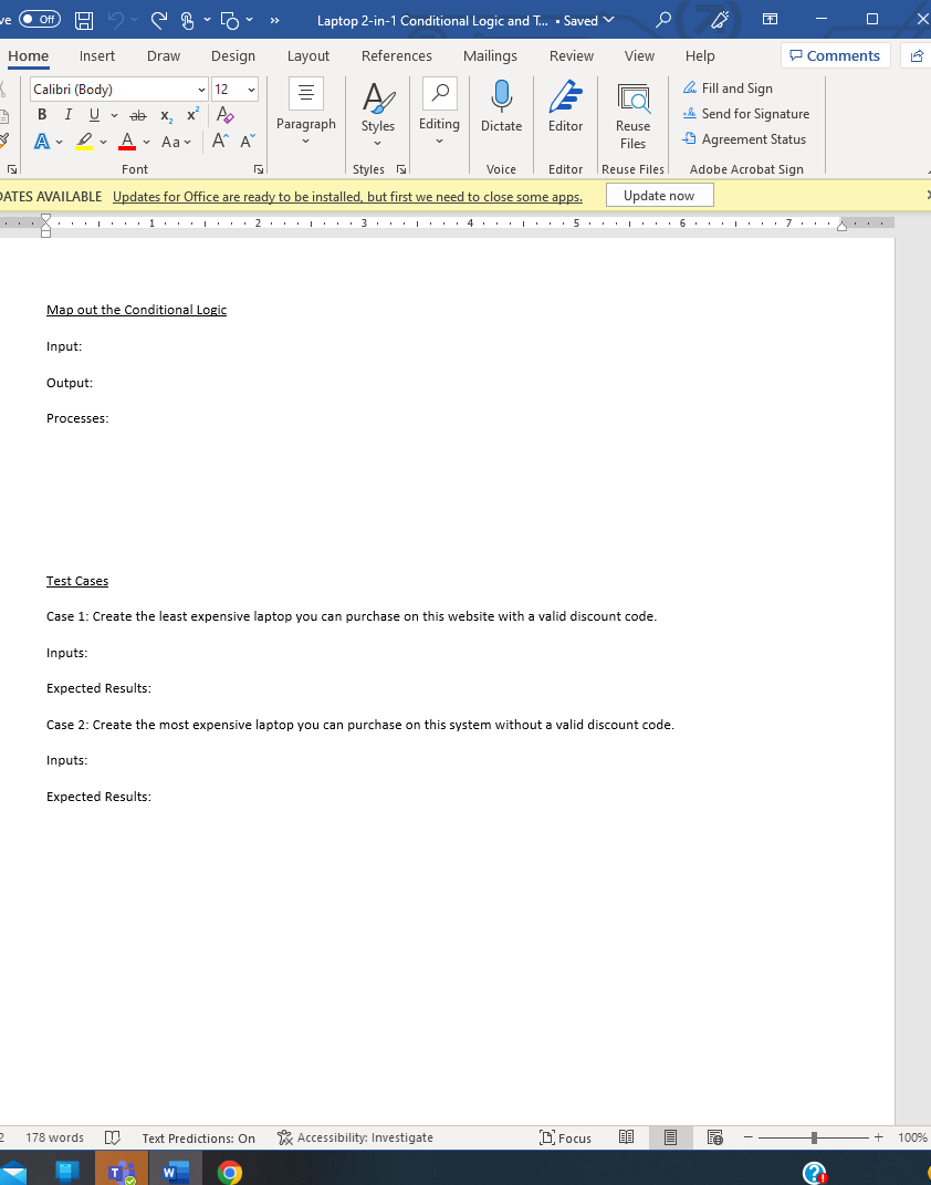 Solved AutoSave Off HCL File L ܫ Paste Home Insert X Calibri | Chegg.com