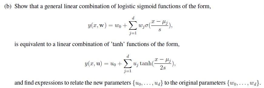 2. Consider the logistic sigmoid function defined by | Chegg.com