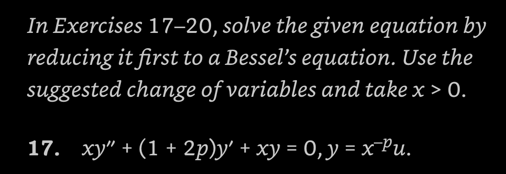 Solved In Exercises 17-20, solve the given equation by | Chegg.com