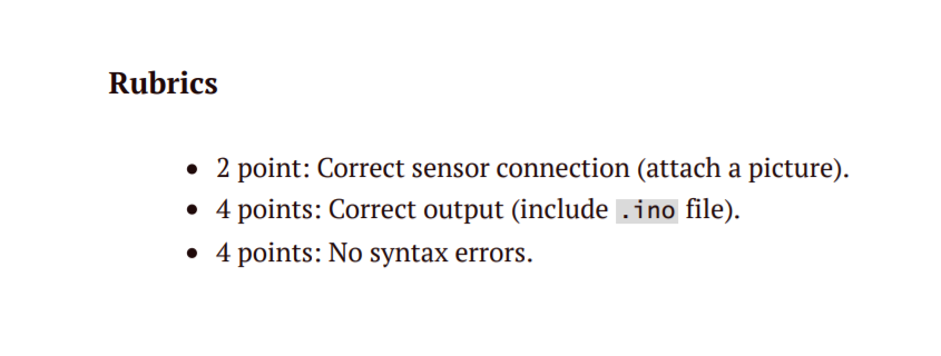 Solved Conduct An Experiment With Arduino Using The 