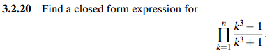Solved 3.2.20 Find a closed form expression for | Chegg.com