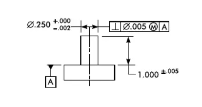 Solved draft a simple, functional gage to check the part in | Chegg.com