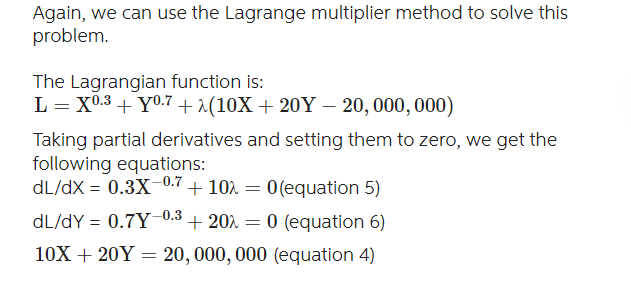 Solved Again, we can use the Lagrange multiplier method to | Chegg.com