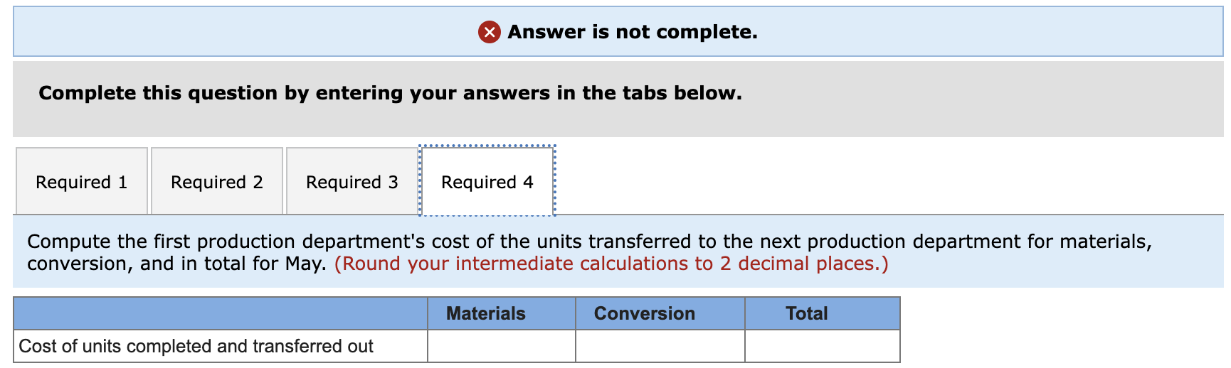 Solved Answer is not complete. Complete this question by | Chegg.com