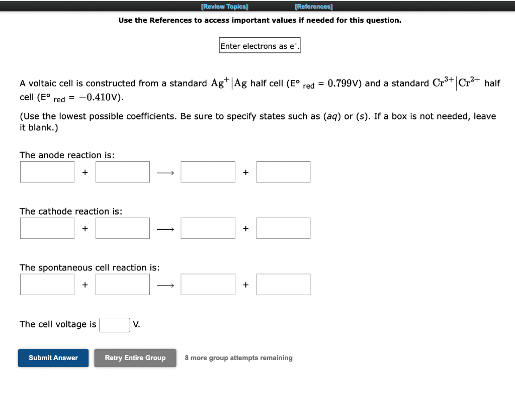 Solved [Review Topics] [References] Use the References to | Chegg.com