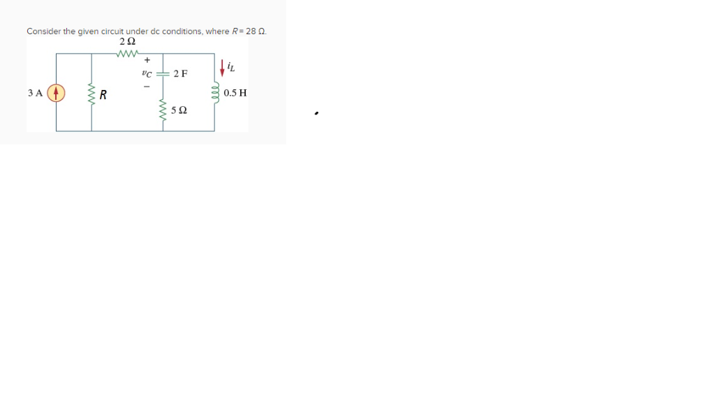 Solved Consider the given circuit under dc conditions, where | Chegg.com