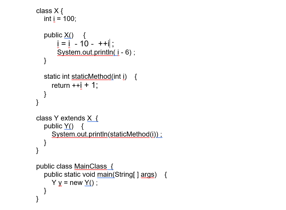 Solved What Is The Output Of The Demo Class Mainclass Given